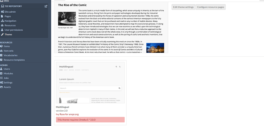 Omeka s Multilingual theme problem - Omeka S - Omeka Forum