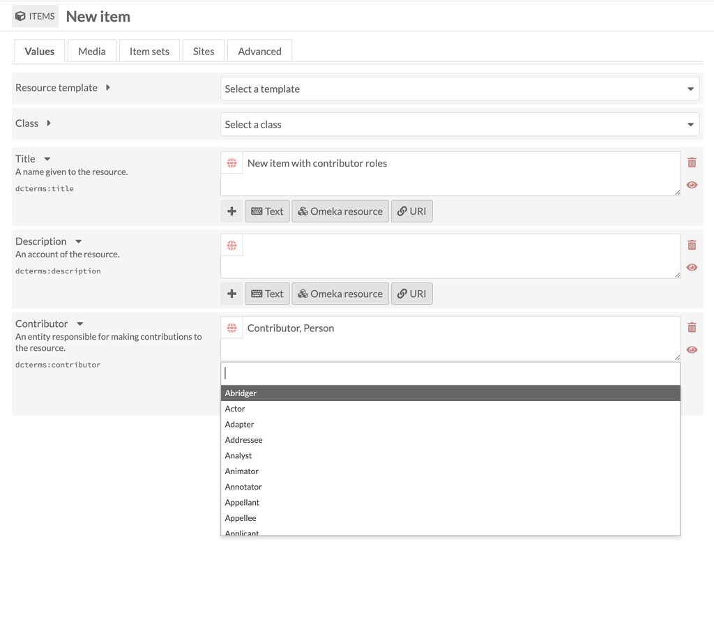 New Relators Module (Looking for input) - Modules - Omeka Forum
