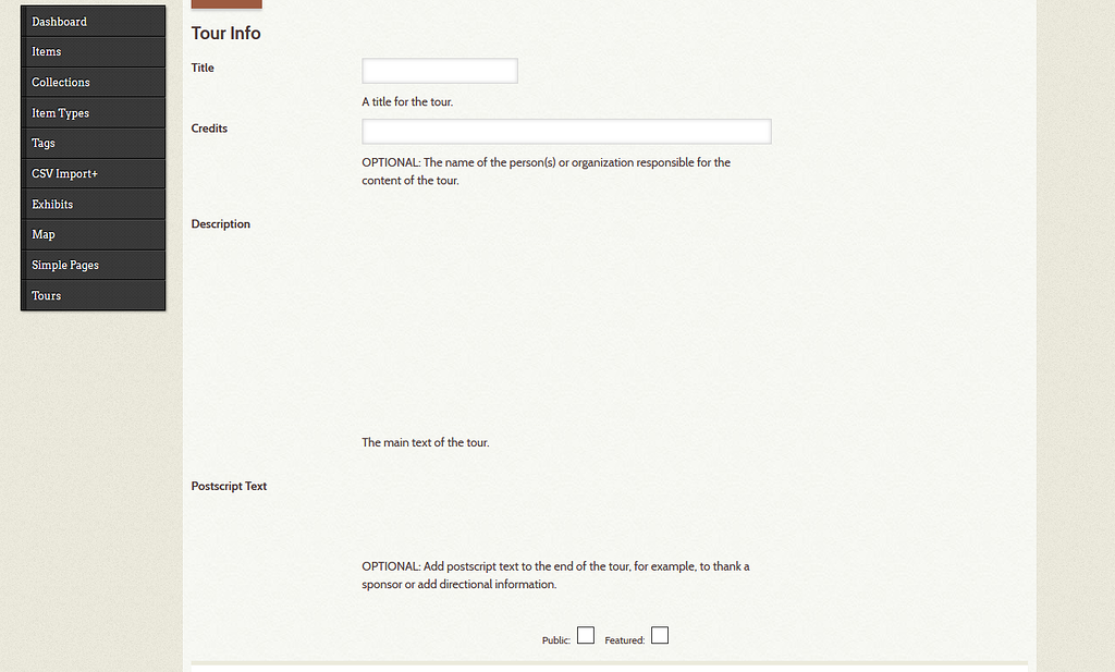 Omeka Tour Builder Plugin not working properly - Troubleshooting - Omeka Forum