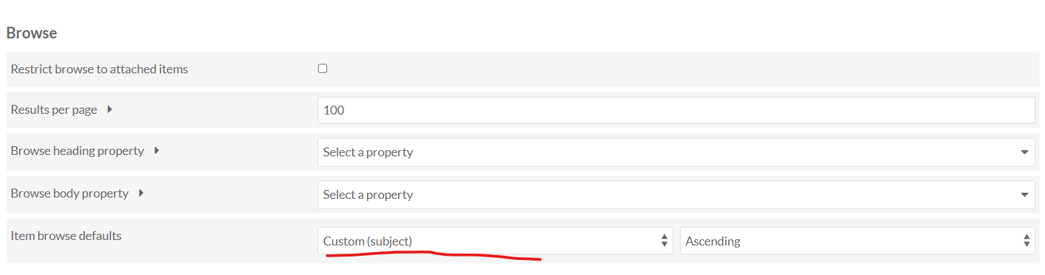 Omeka S browse page sorting options - Omeka S - Omeka Forum